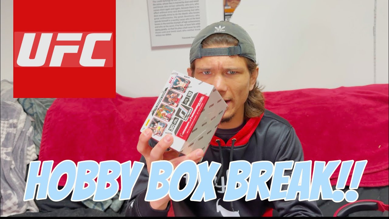 UFC Cards Box Breaking!!! - YouTube