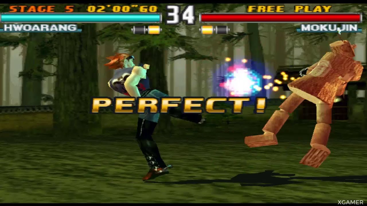 Tekken 3 - Hworang |Leg Power | Arcade Gameplay | - YouTube