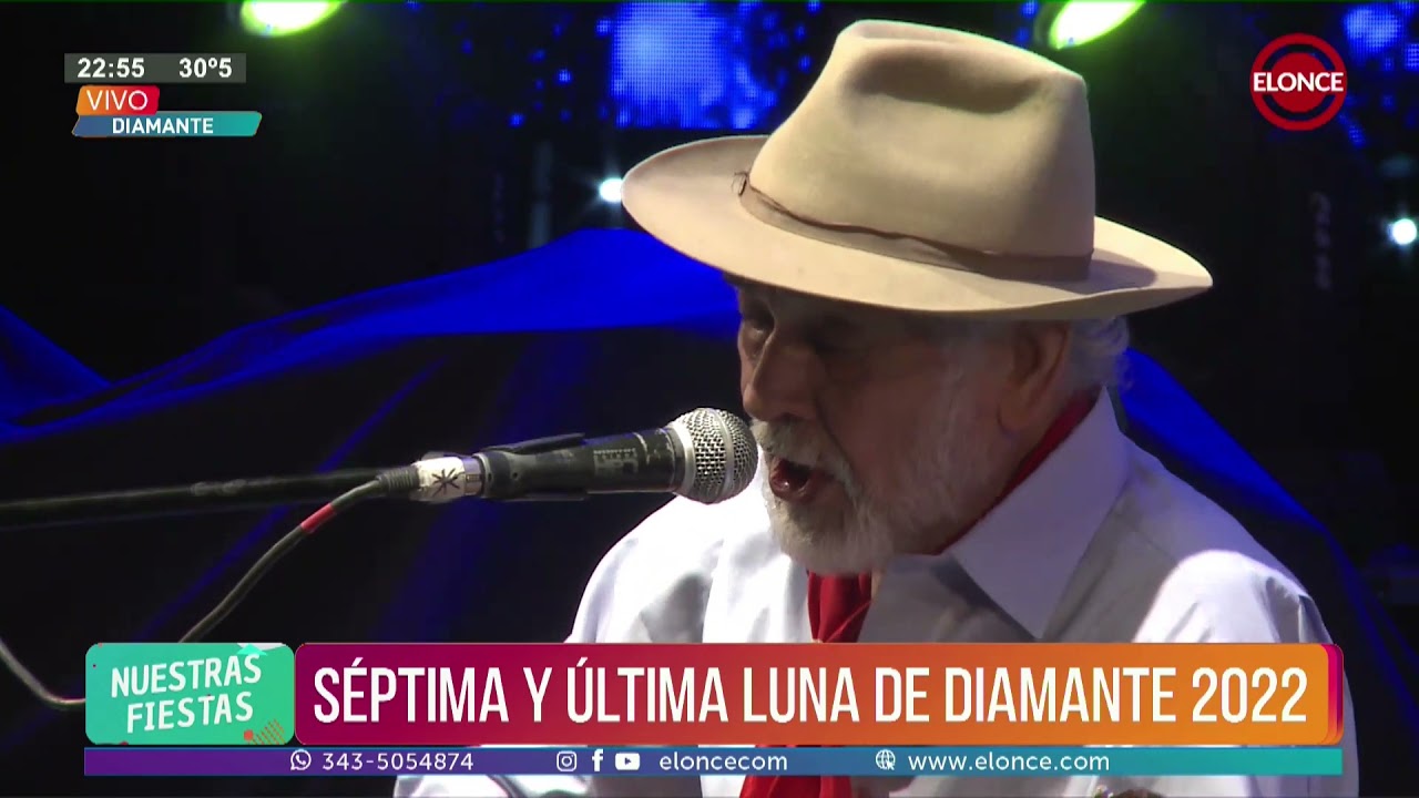Carlos Santa María, se subió al escenario y se despidió del Festival de ...