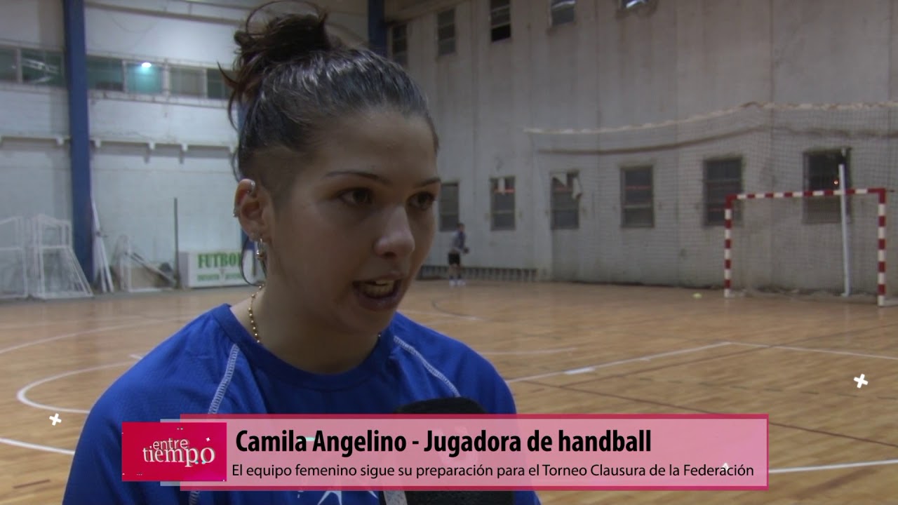 Camila Angelino- Jugadora de handball - YouTube