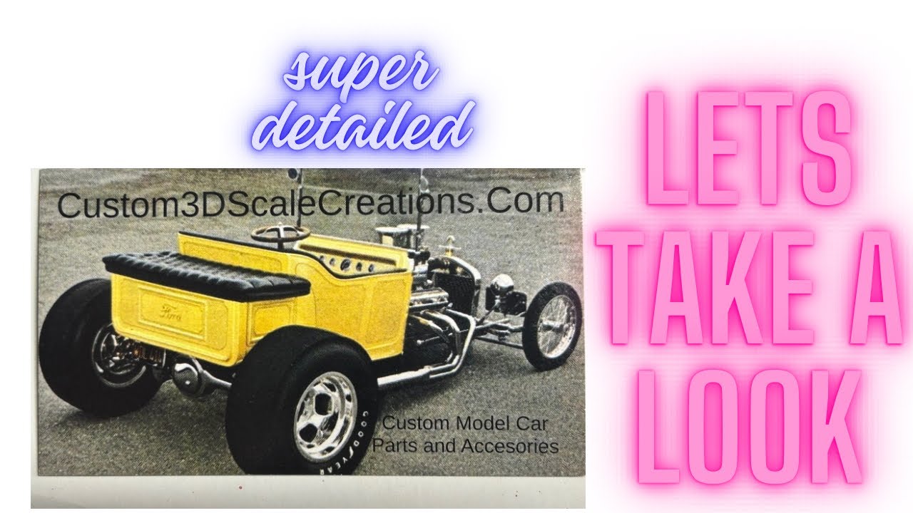 Let’s Take A Look At Custom 3d Scale Creations - YouTube