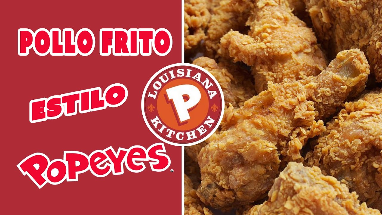 Pollo frito al estilo "Popeyes" - YouTube