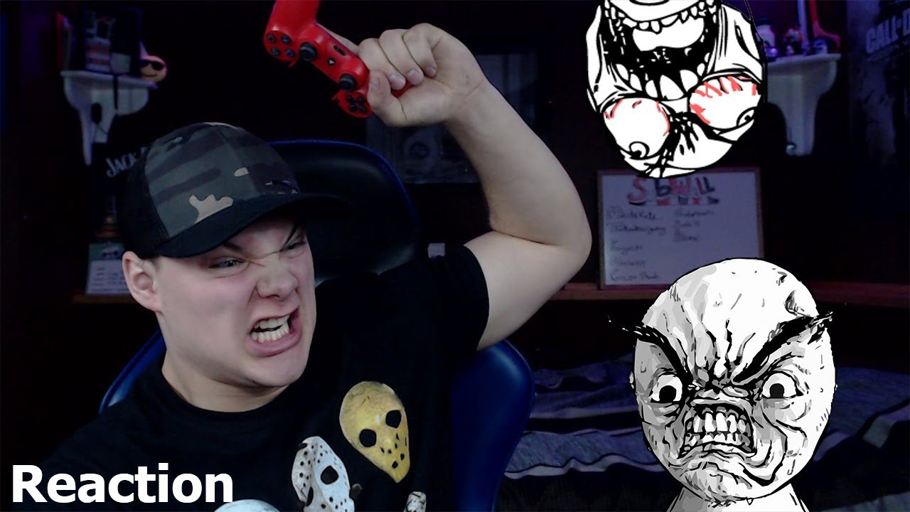 Reacting To People Raging In Games - YouTube