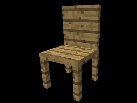 how to make any chair sitable in minecraft - YouTube