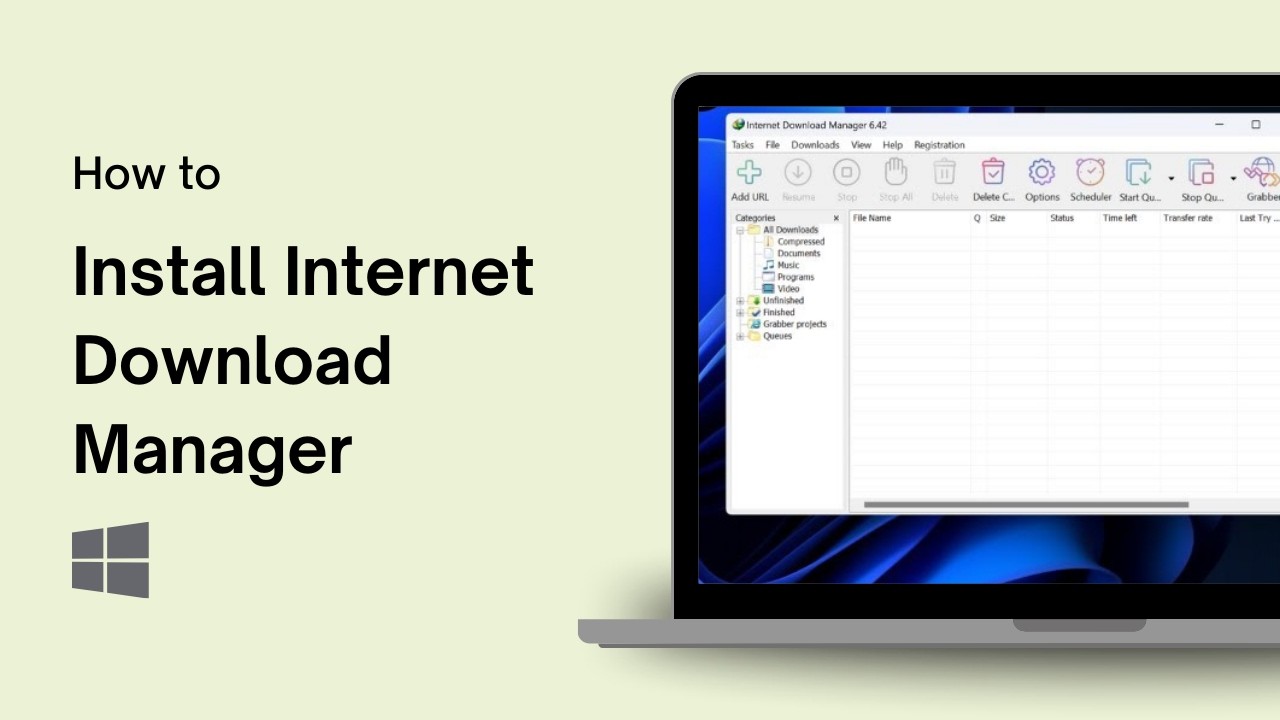How to Install Internet Download Manager on Windows 11 - YouTube