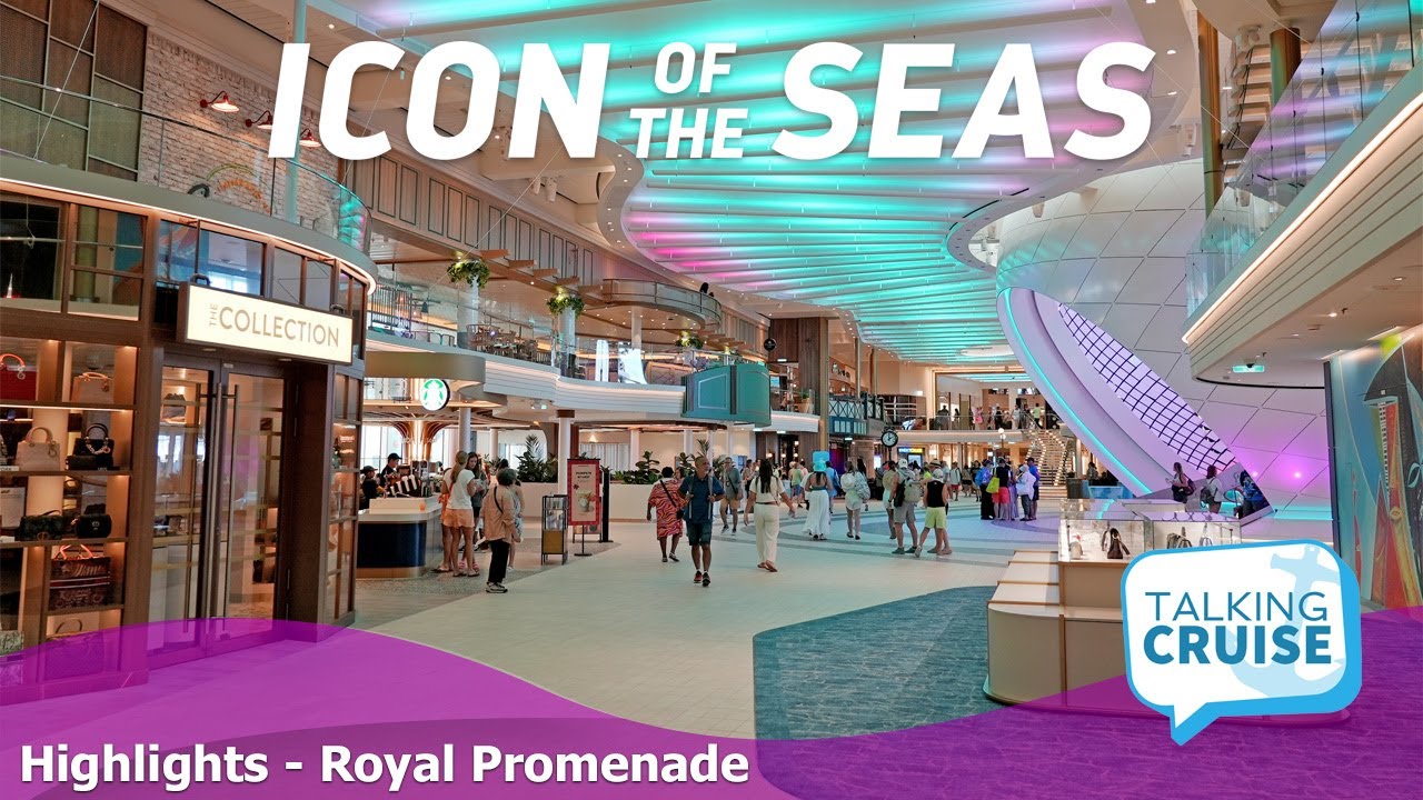 Icon of the Seas | Royal Promenade Highlights - YouTube