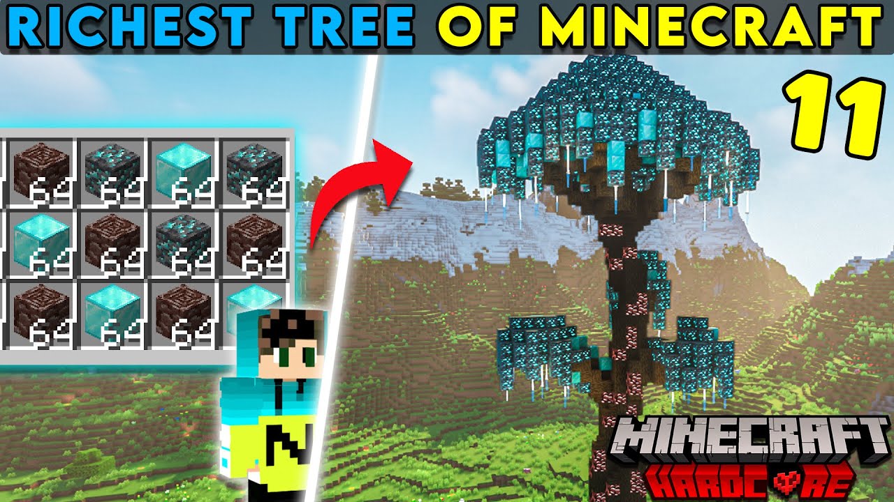 How I Made the RICHEST Tree of Minecraft - YouTube