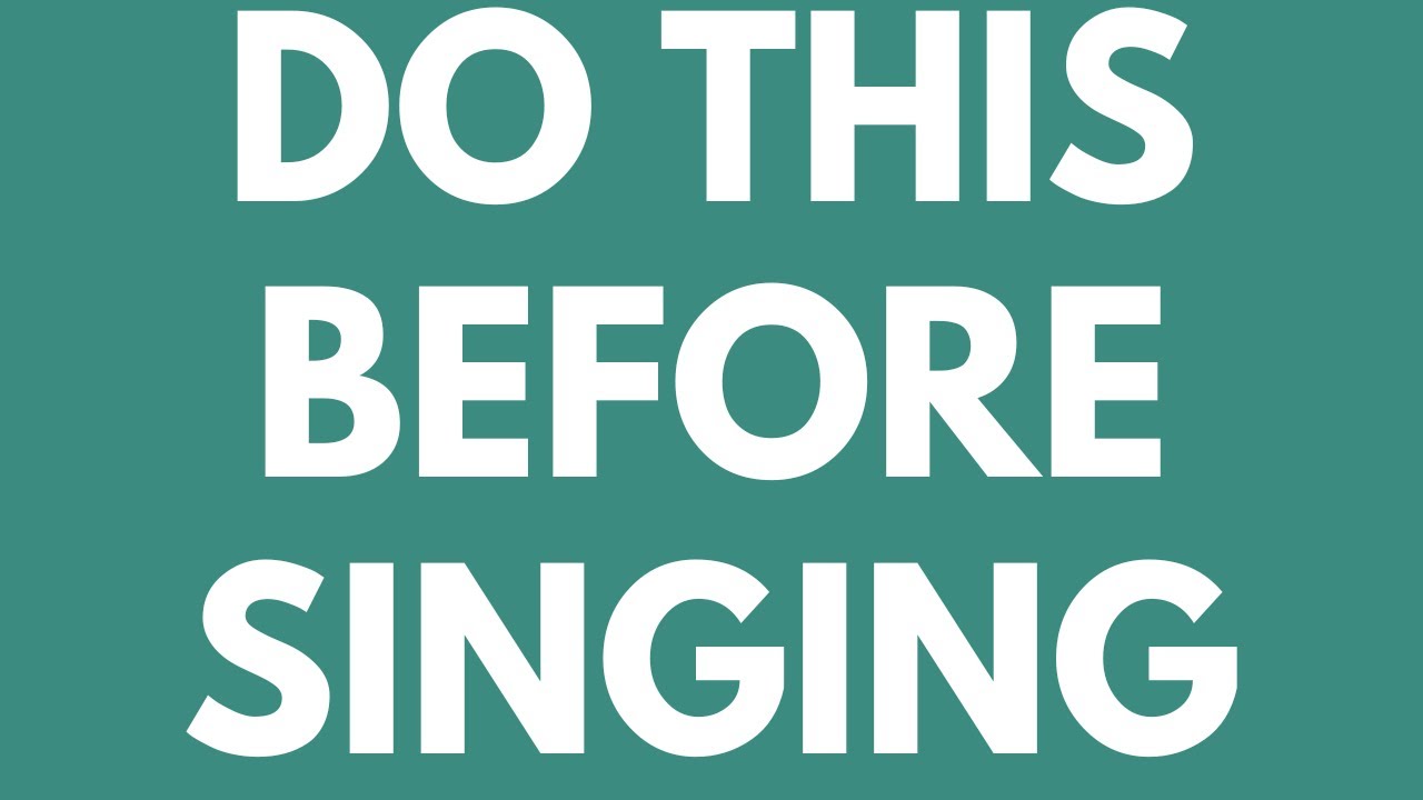Vocal Warm-Up for beginners: Easy exercise to become a better singer ...