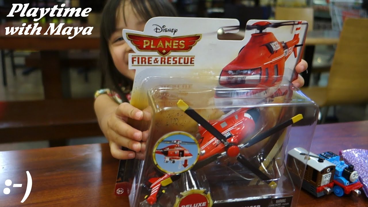 Disney Planes Fire & Rescue: Unboxing Blade Ranger :-) - YouTube
