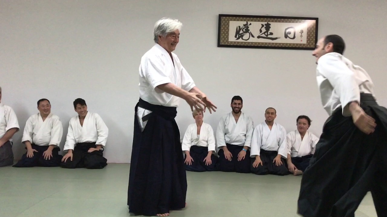 Yamada Sensei Koshinage NY AIkikai Xmas Seminar 2016 - YouTube