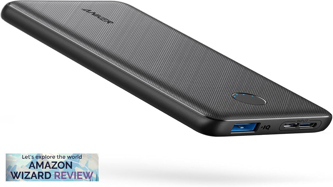 Anker Portable Charger Power Bank 10000 mAh Battery Pack with PowerIQ ...