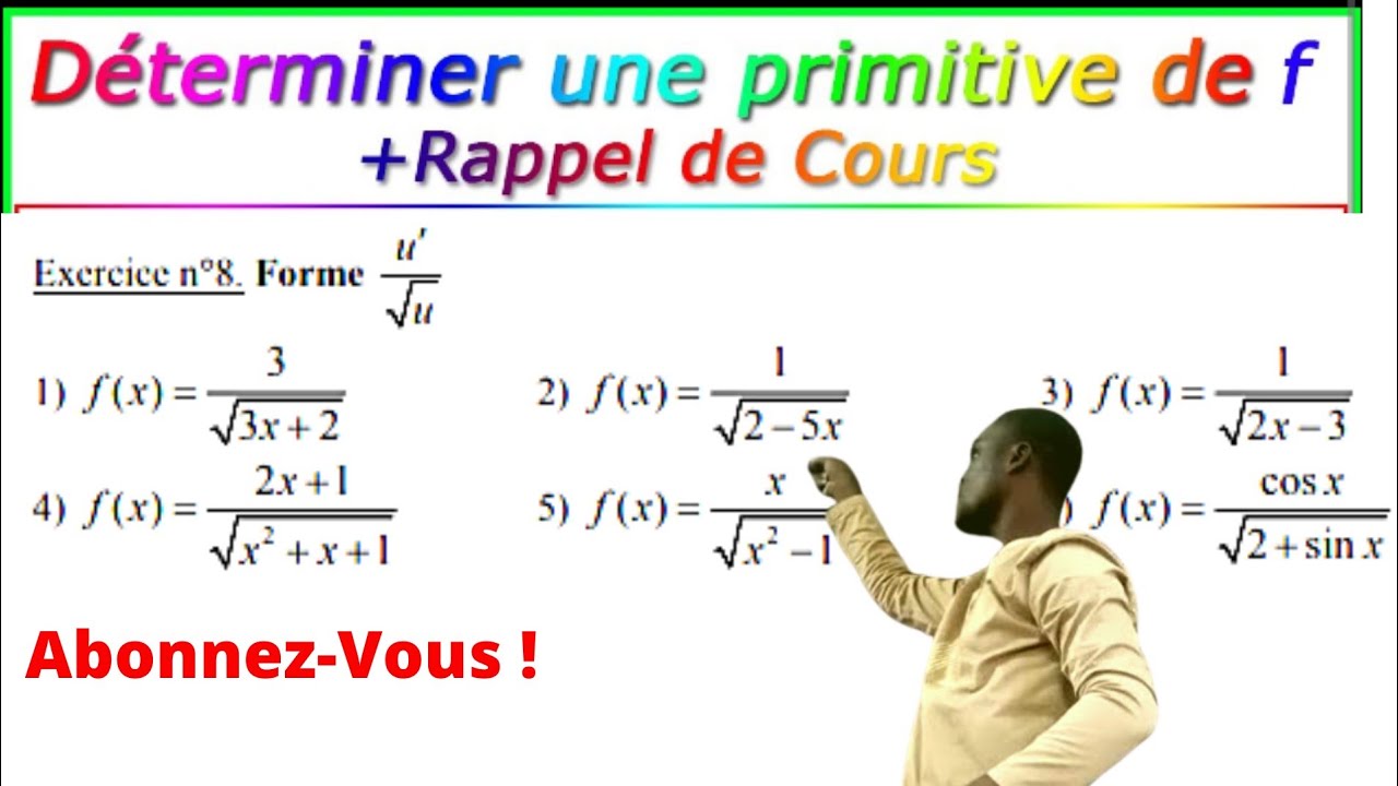 PRIMITIVE usuelle#U'/√U_Comment Procéder ?Astuces_codes_secrets - YouTube