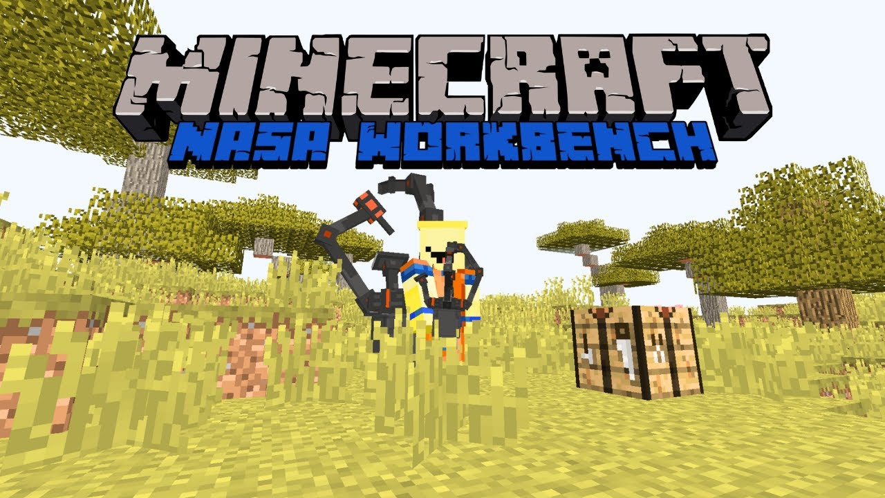 How To Craft NASA Workbench In Minecraft Galacticraft - YouTube