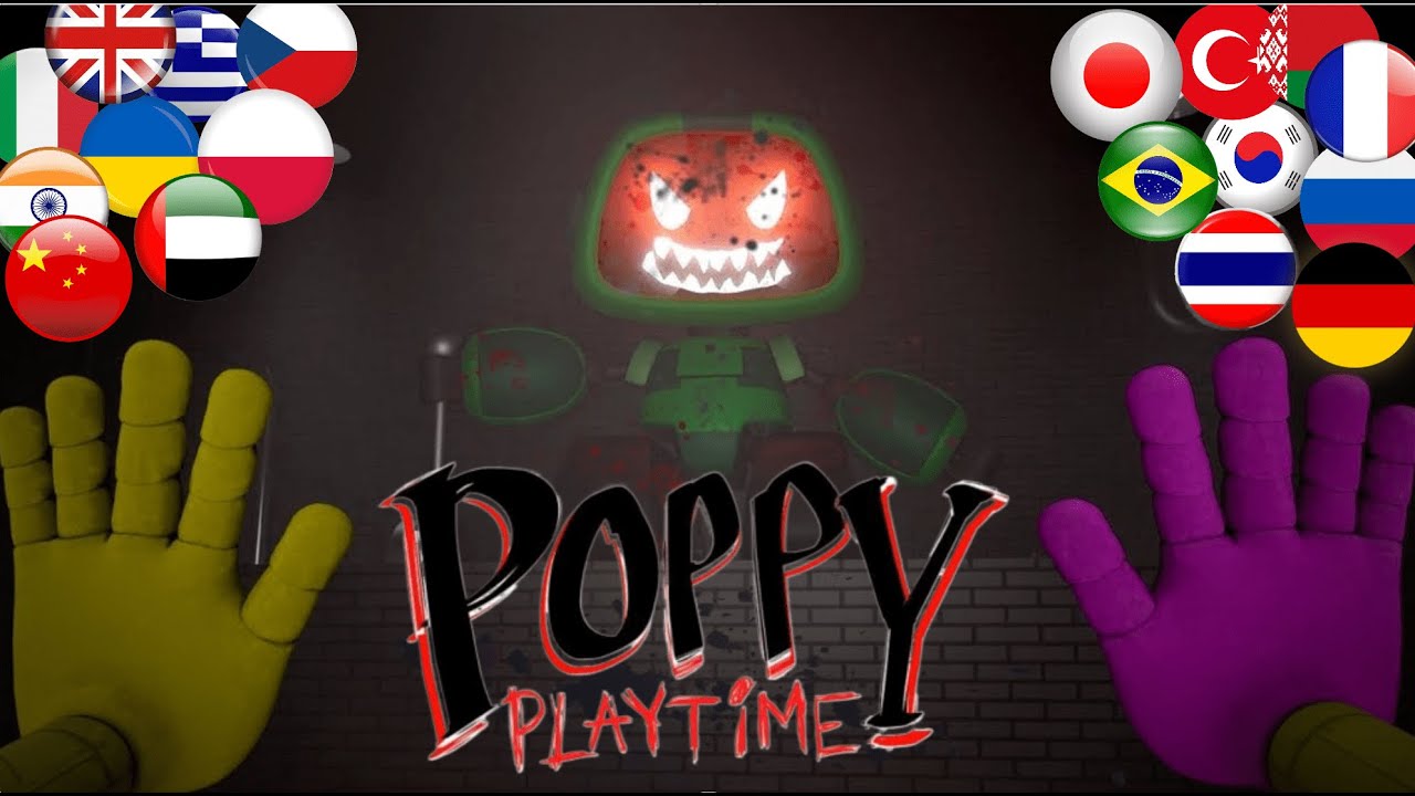 BOOGIE BOT IN DIFFERENT LANGUAGES |. POPPY PLAY TIME | Part I - YouTube