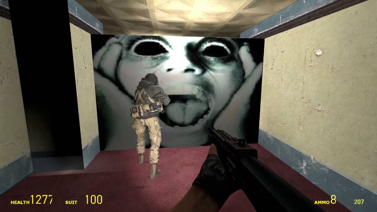 Garry's Mod - Beloved Jump scare :v - YouTube