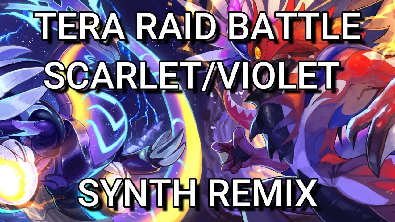 Tera Raid Battle Theme (Synth Remix) - Pokemon Scarlet/Violet - YouTube