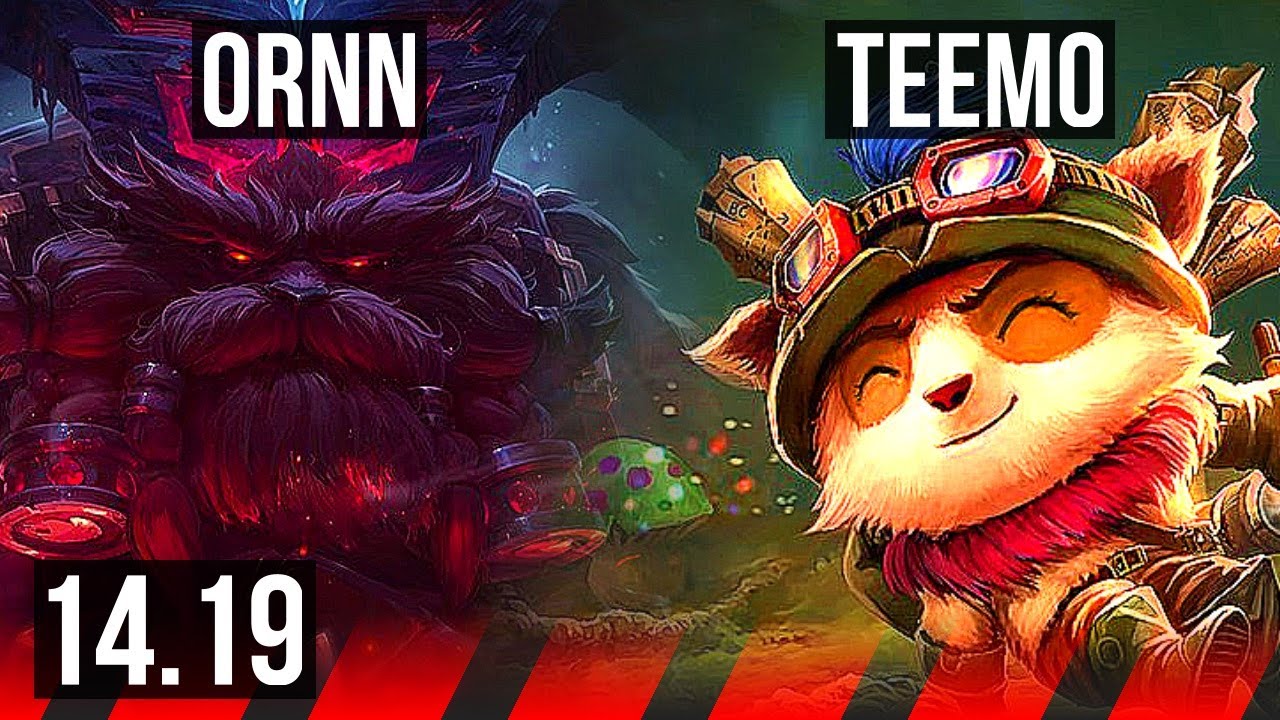 ORNN vs TEEMO (TOP) | EUW Diamond | 14.19 - YouTube