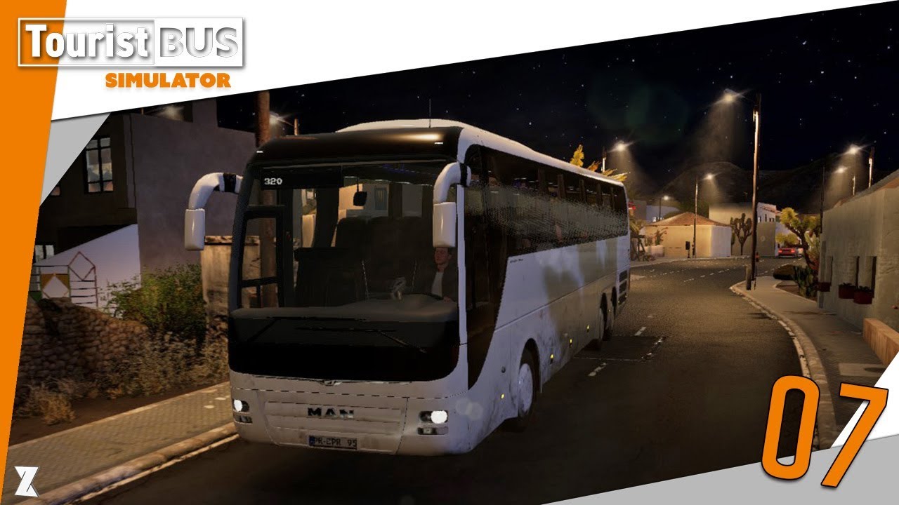 🚍 Tourist Bus Simulator #7🌴 L'île de Fuerteventura de nuit ! - YouTube