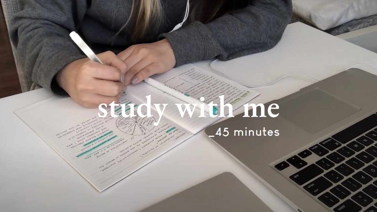 STUDY WITH ME | writing in my planner, taking notes (no music, real ...
