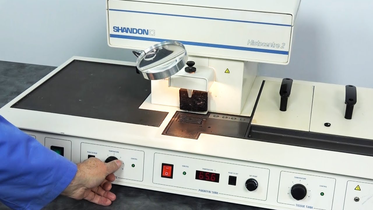 Shandon Histocentre 2 Tissue Embedding Center - YouTube