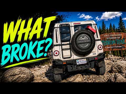 The First Grenadier to Conquer the Rubicon Trail