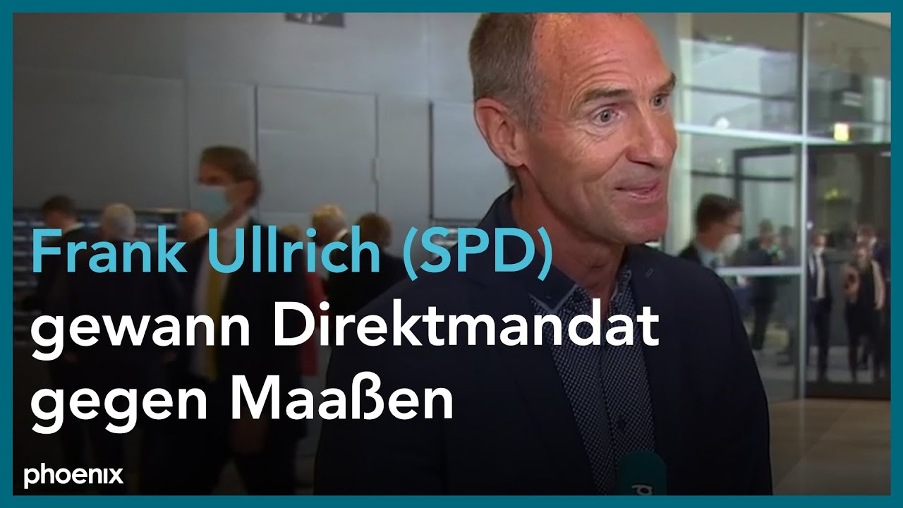 Neue Abgeordnete: Frank Ullrich (SPD) im Interview am 26.10.21 - YouTube