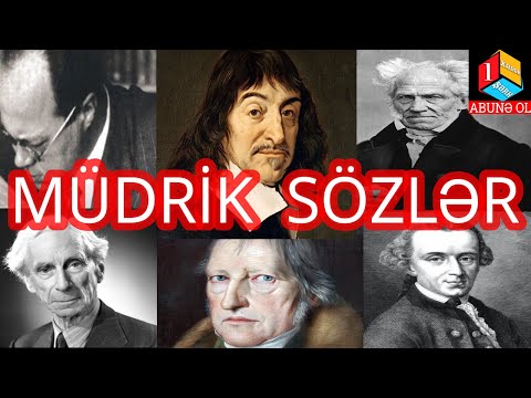 MÜDRİK SÖZLƏR