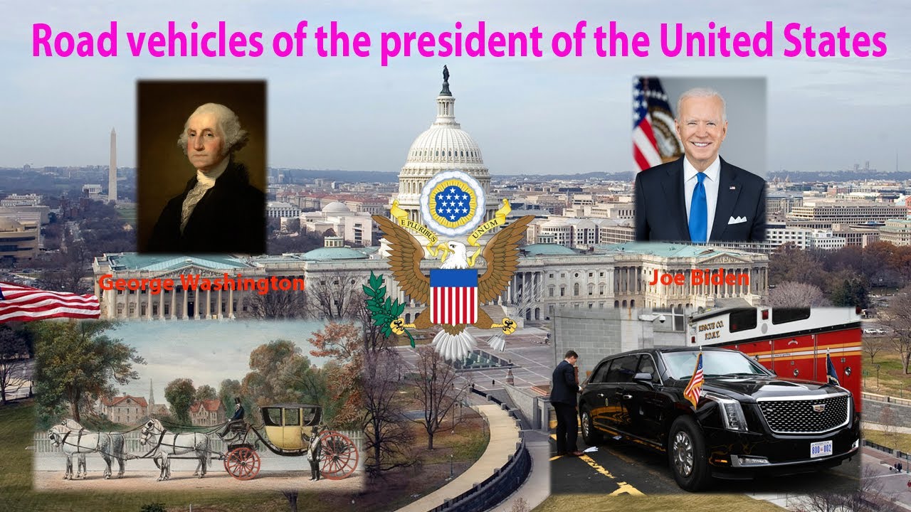 Road vehicles of the president of the United States - YouTube