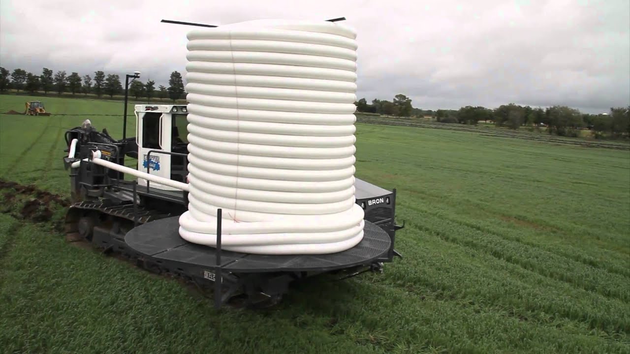 RWF BRON 450 The Next Generation Drainage Plow - YouTube