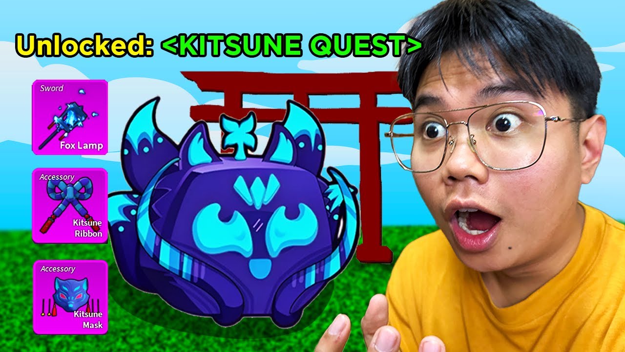 Blox Fruits - KITSUNE SHRINE NAKITA KO NA - YouTube
