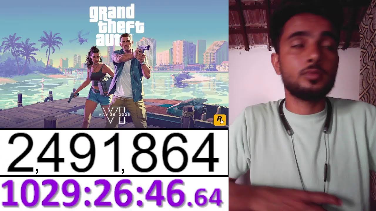 Saying GTA 6 Six Million Times Before The Launch Day of GTA VI (Day 187 ...