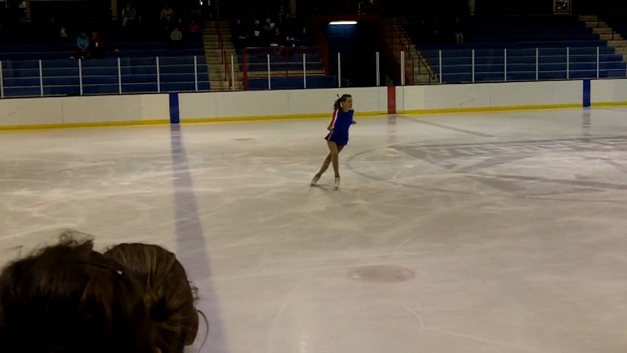 BRHS Skating Competition - half lutz - KH - YouTube