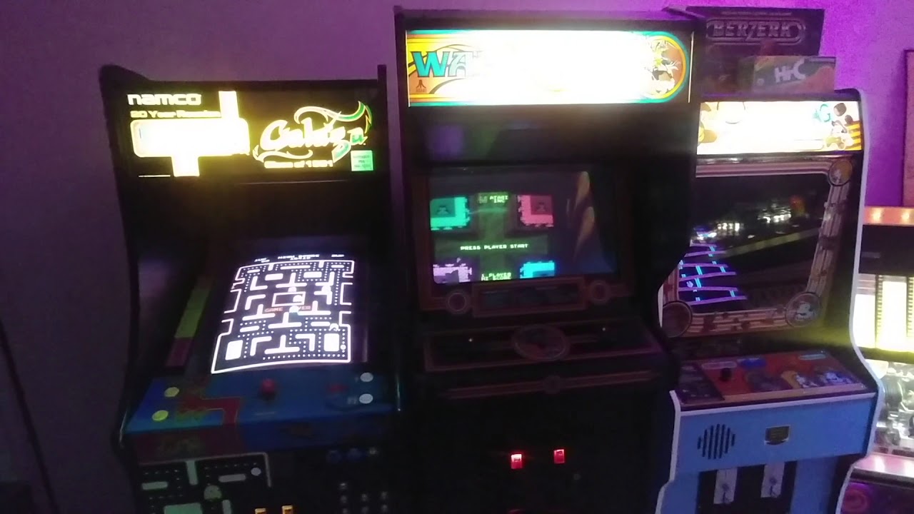 My Small Home Arcade (Mid-Setup) - YouTube