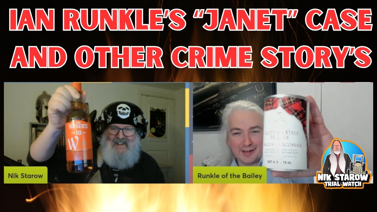 Ian Runkle talks "Janet" case and other storys at Nik's place - YouTube