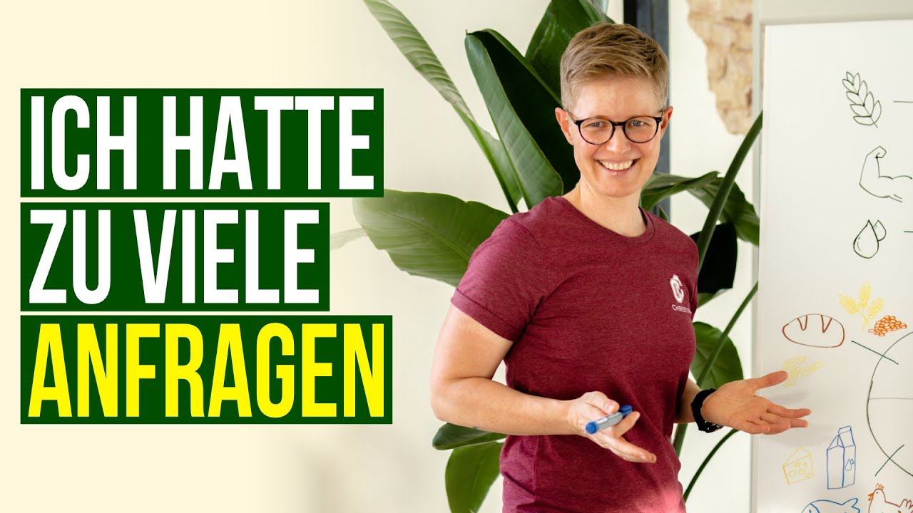 Aufnahmestopp & Rekordumsatz als Abnehm-Coach | Interview Christina ...