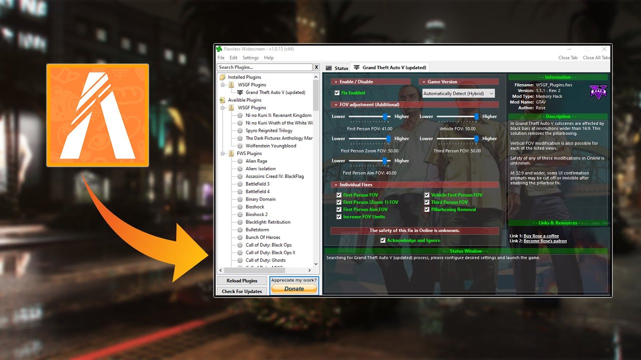 CUM SA ITI INSTALEZI MOD DE FOV PE FIVEM *scurt si rapid* - YouTube