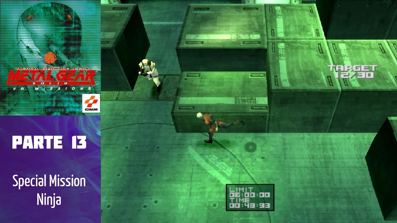 Metal Gear Solid: VR Missions/Special Mission (PS1)(Español)(100% ...