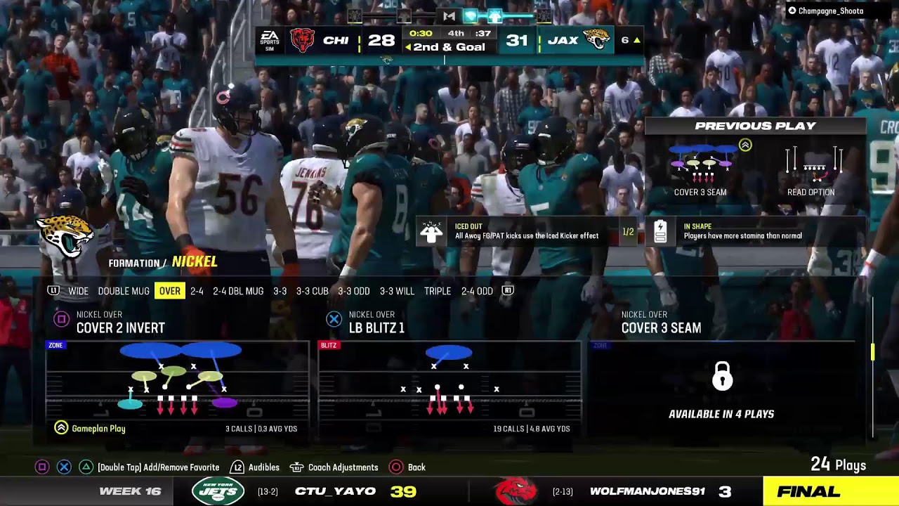 Jags Vs Bears SM LG - YouTube