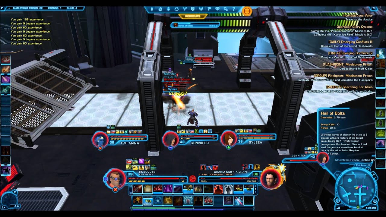 Swtor - (6/6) Maelstorm Prison - Grand Moff Kilran - DPS Perspective ...