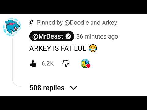 Only MrBeast Can Comment On This Video