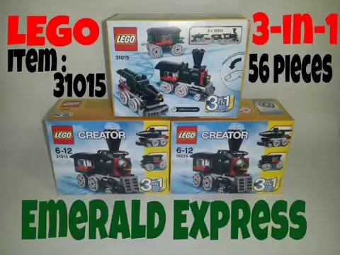 31015 Lego Creator Emerald Express - YouTube
