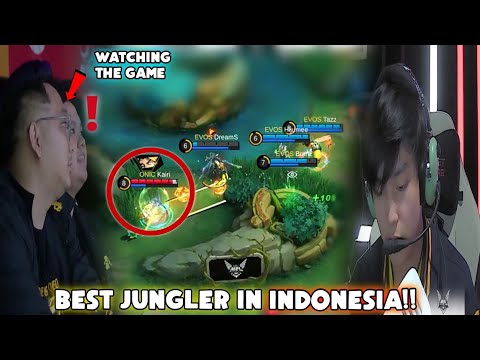 RRQ ALBERT Was Watching Kairi Lancelot Tank Jungle VS EVOS ID..😳