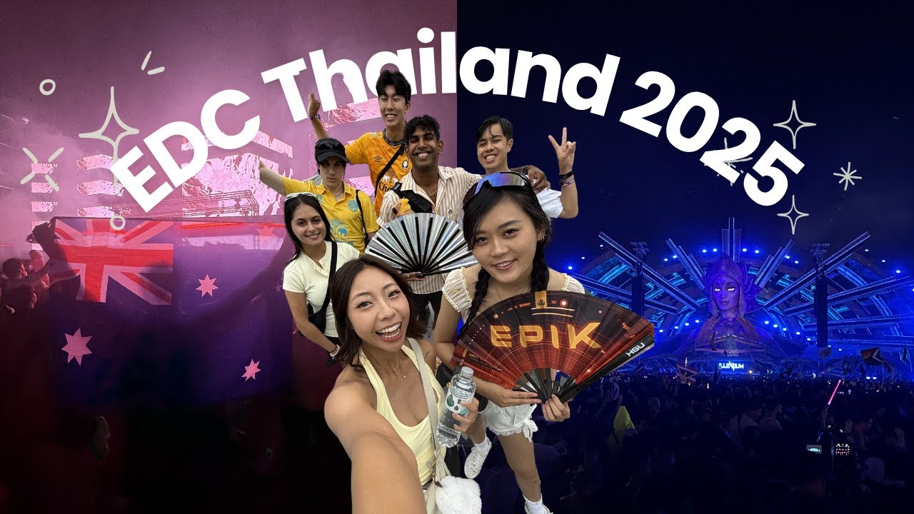 EDC Thailand 2025 🌺 Insane rave experience in Phuket - YouTube