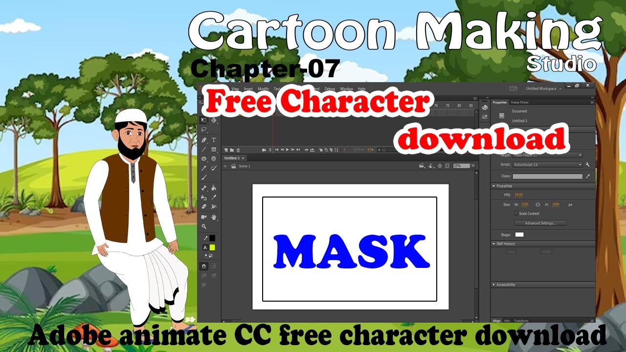 Adobe Animata CC bangala tutorial | Chapter 07 | Free Character ...