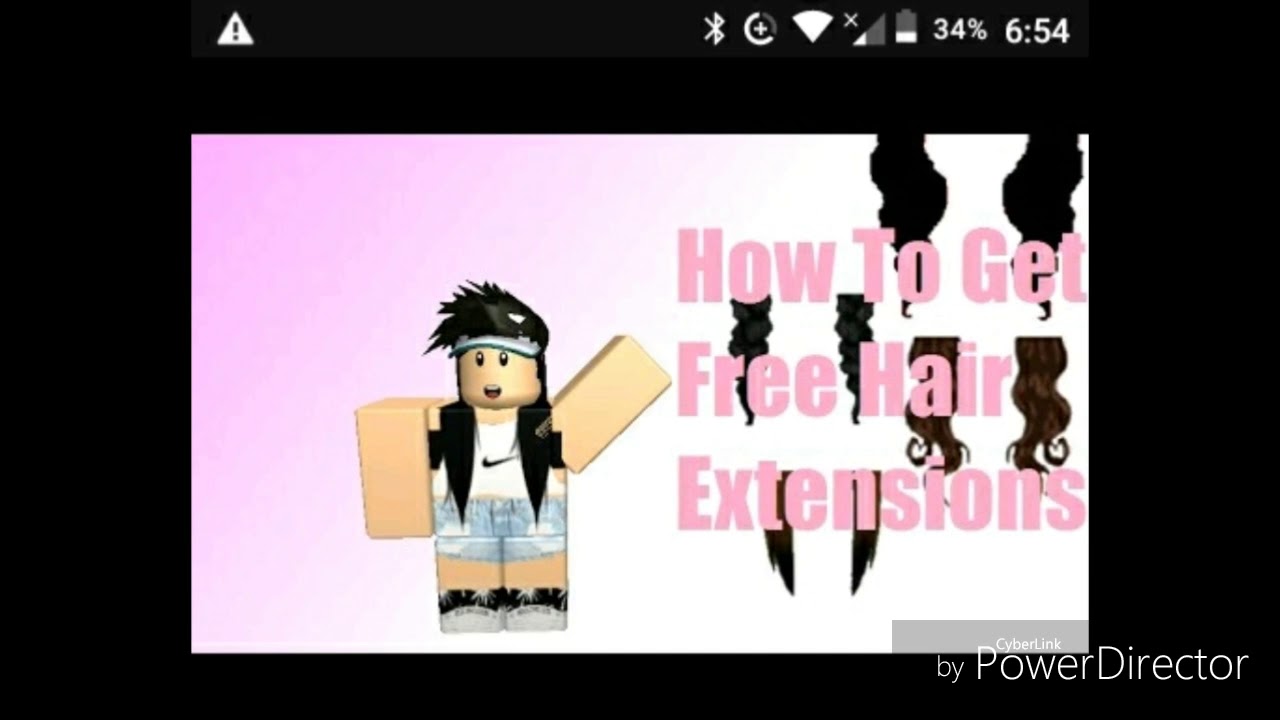 Free hair codes for roblox - YouTube