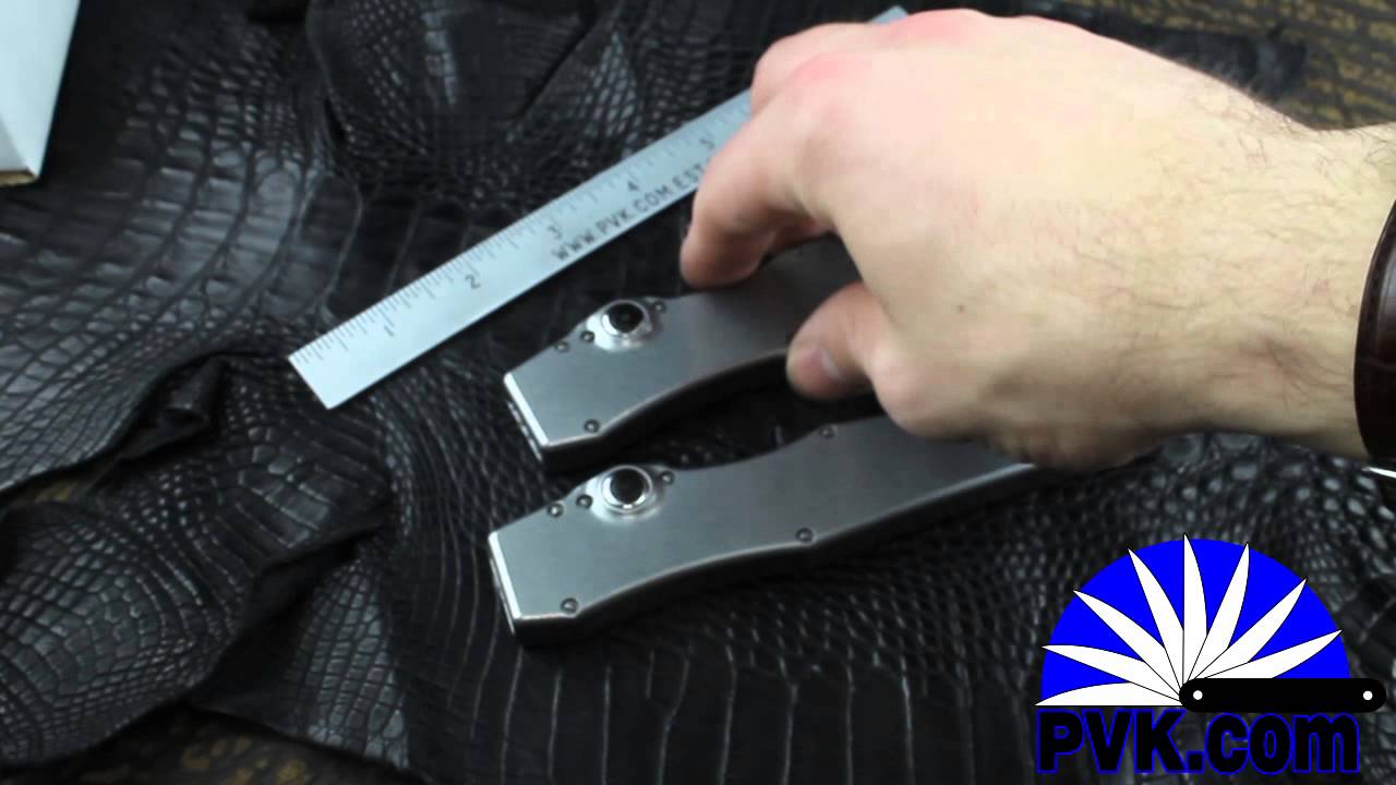 Microtech Marfione Custom HALO V Two Tone Stonewash Blade - YouTube