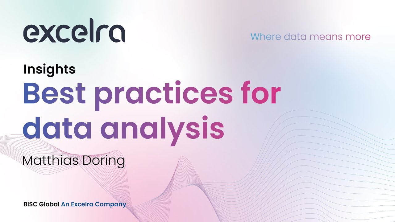 Best Practices for Data Analysis - YouTube