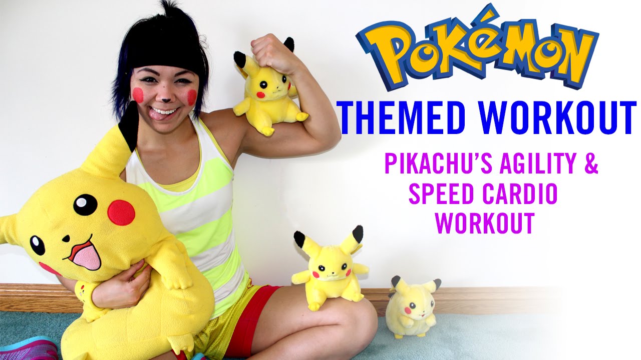 Pikachu 'Agility & Speed' Bodyweight Cardio Workout | Pokémon Themed ...