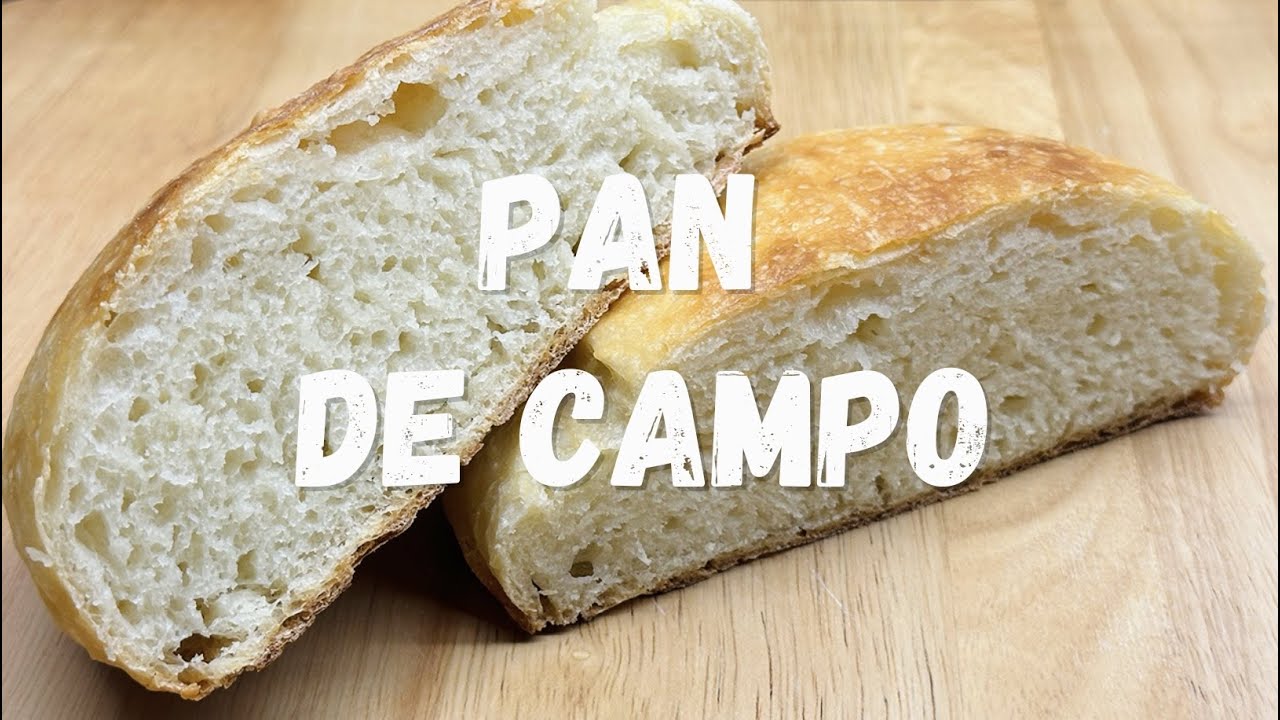 Pan de Campo de Mínimo Amasado: Receta Fácil y Deliciosa - YouTube