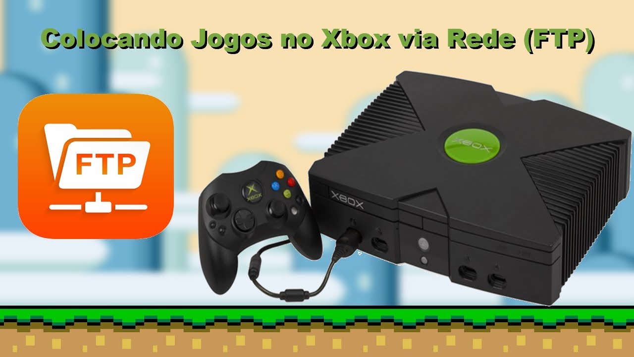 Tutorial Jogos no Xbox Clássico via rede FTP - YouTube